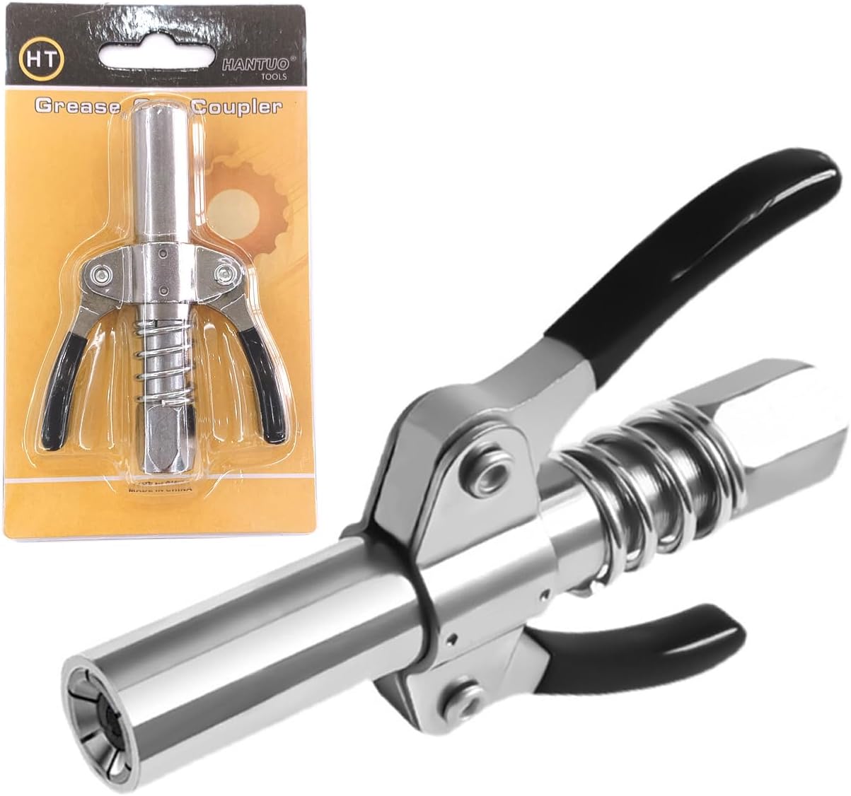 Amazon.com: OKYOUK 360° Grease Gun Hose Swivel 1/8" NPT Swivel Fits ...