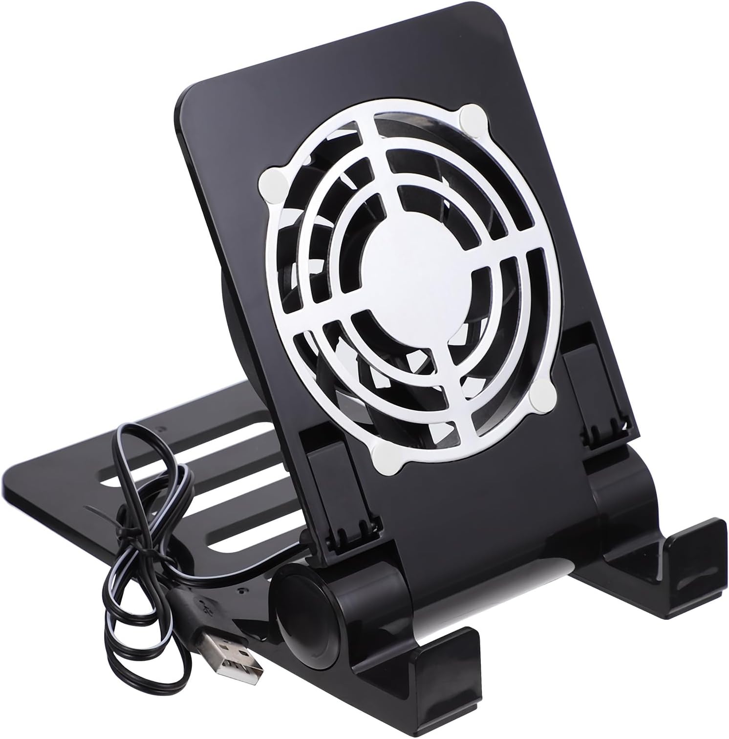 Amazon.com: Abaodam Flat Cooling Fan Tablet Holder Cell Phone Stand ...