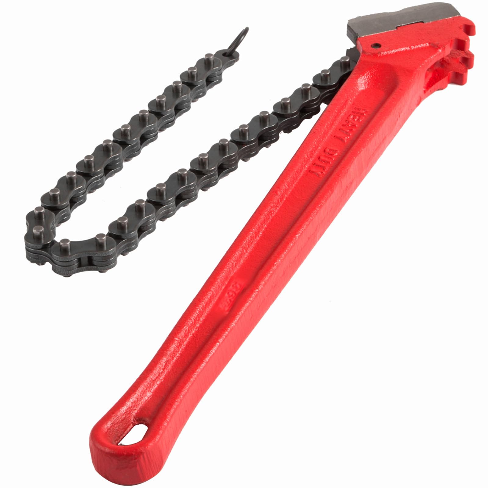 Mophorn Heavy Duty Oil Filter Chain Wrench, 36 inch, Double-Jaw & Anti ...