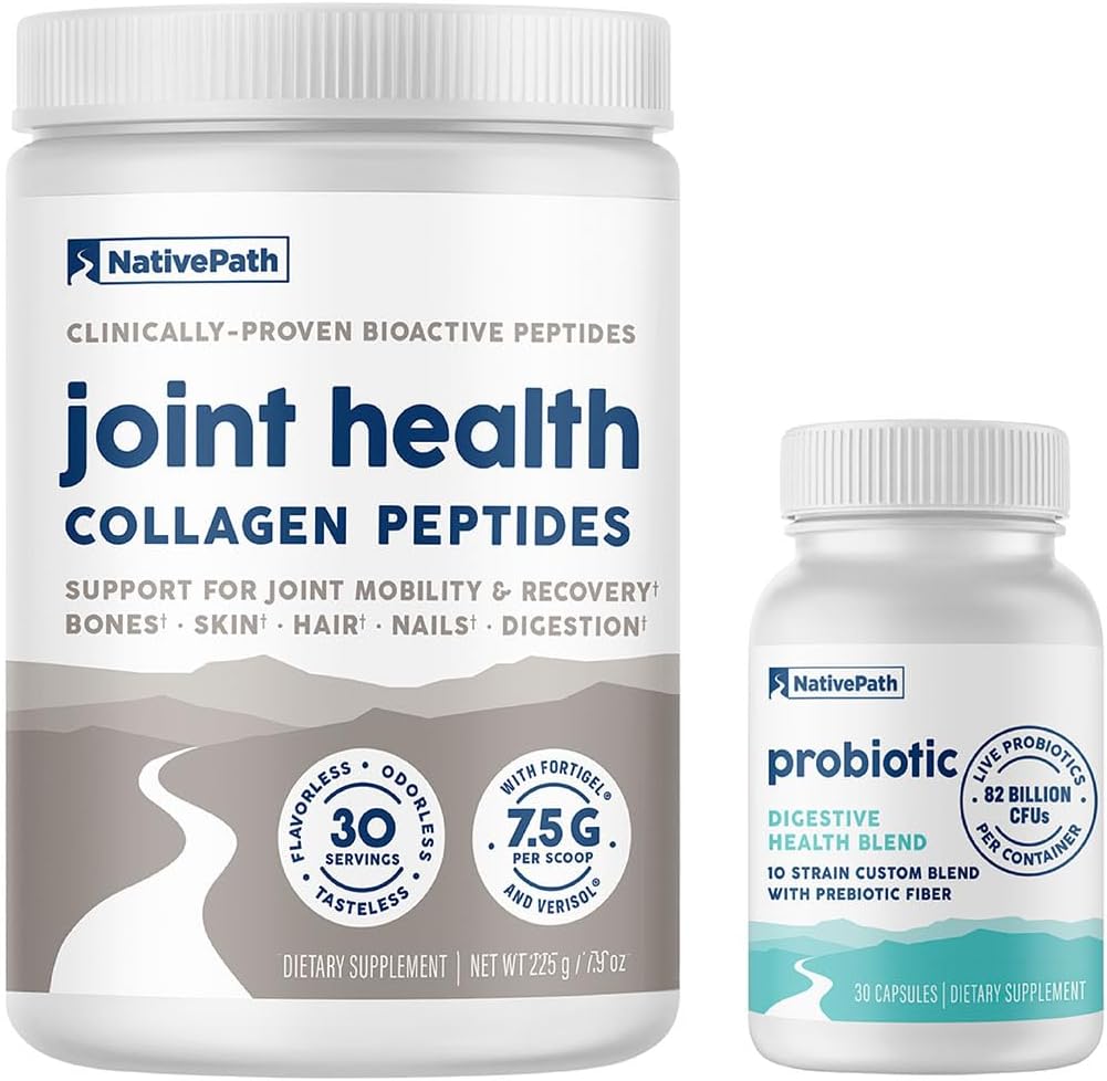 Amazon.com: NativePath Joint for Joy Duo - Joint Health Collagen ...