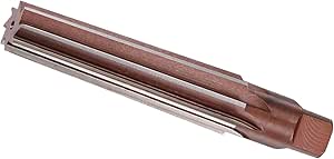 CoCud MT4 Morse Taper Reamer, 26mm - 32mm Cutting Dia. 6 Flute, Steel ...
