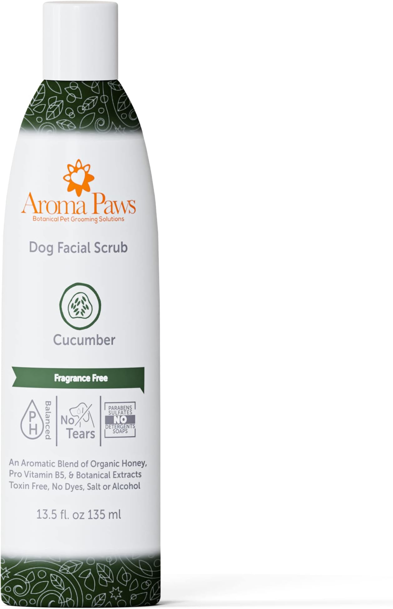 Amazon.com: Aroma Paws Dogs Facial Scrub - Non-Toxic Tearless Dog Face ...
