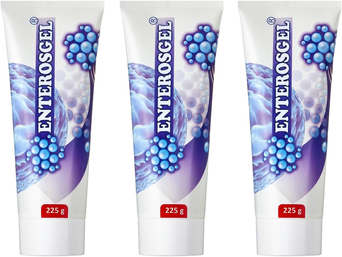 Enterosgel Tube 225 g. (pack of 3) - Relief from IBS Symptoms ...