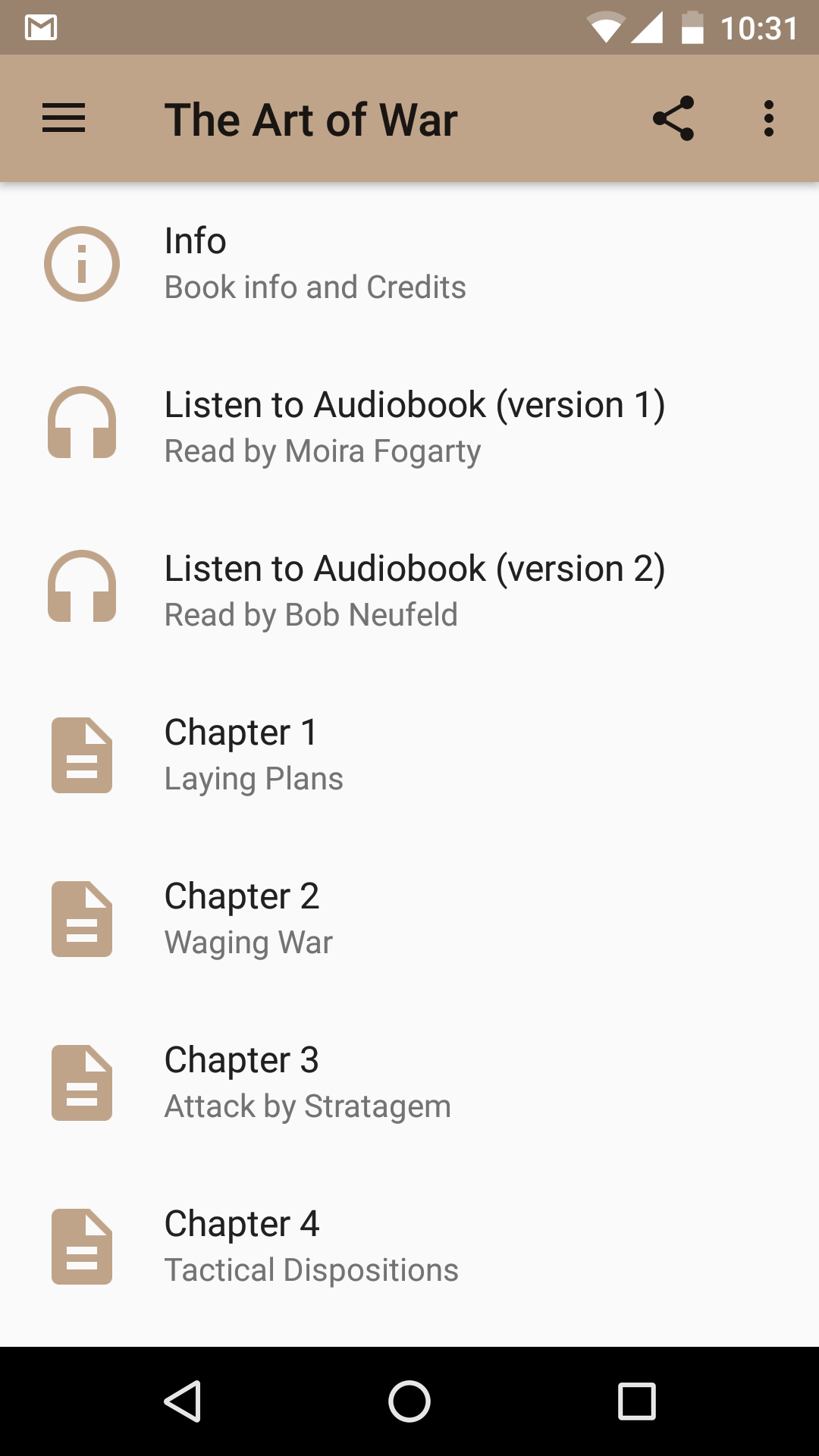 The Art of War - ebook and audiobook - App on Amazon Appstore