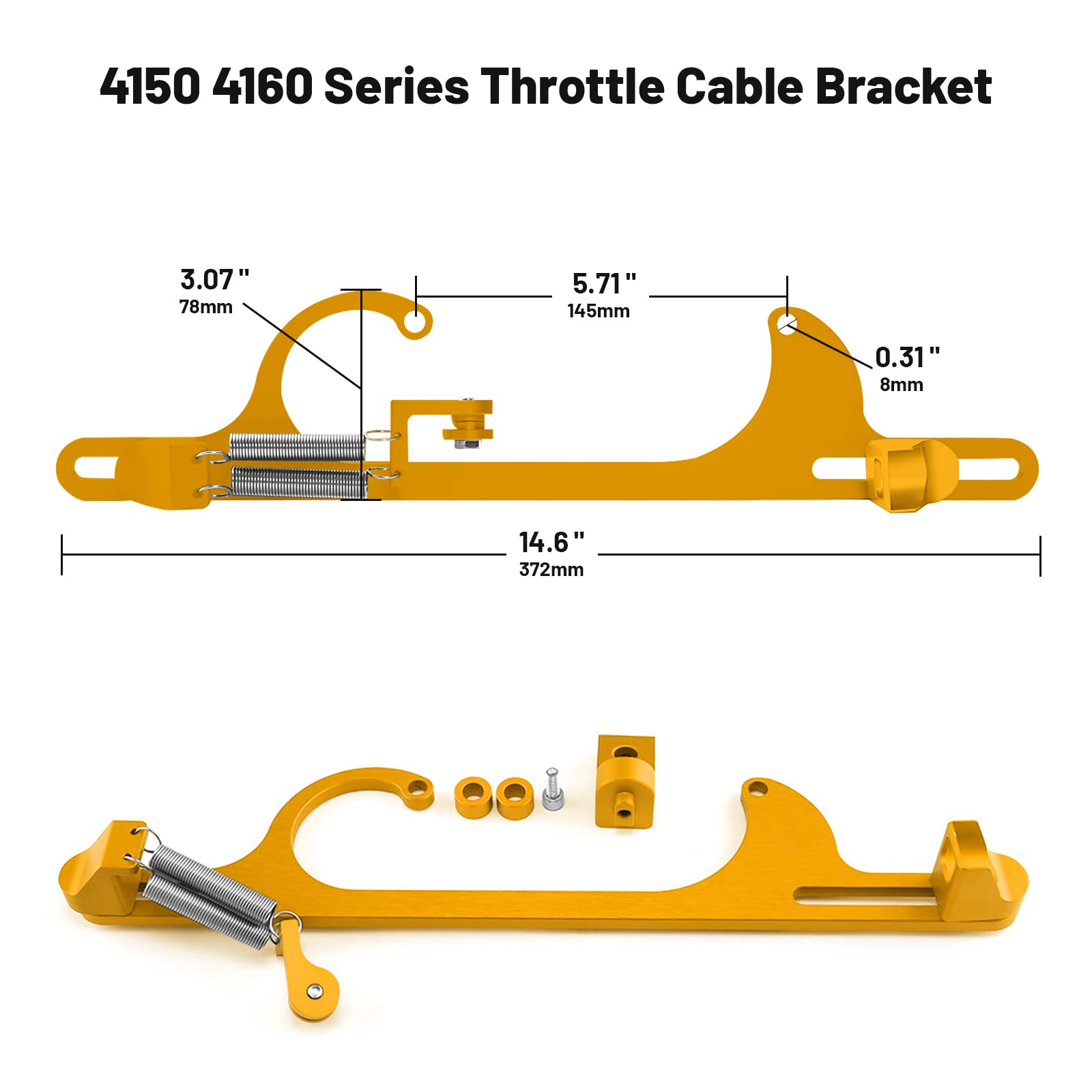 Snapklik.com : Endxedo Throttle Cable Bracket For 4150 4160 Series ...