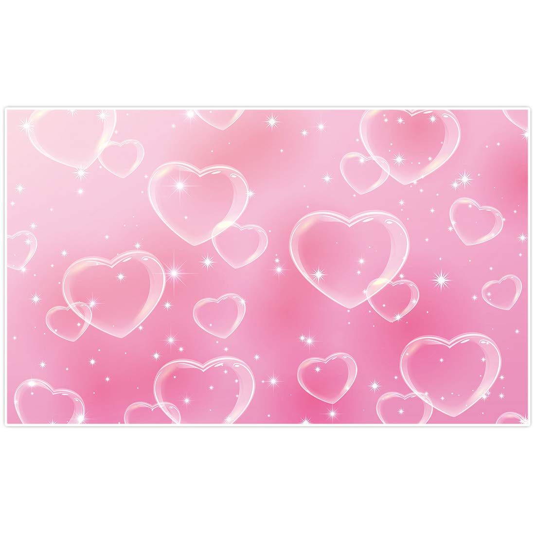Allenjoy 5x3ft Pink Early 2000s Heart Backdrop for Woman Photography ...