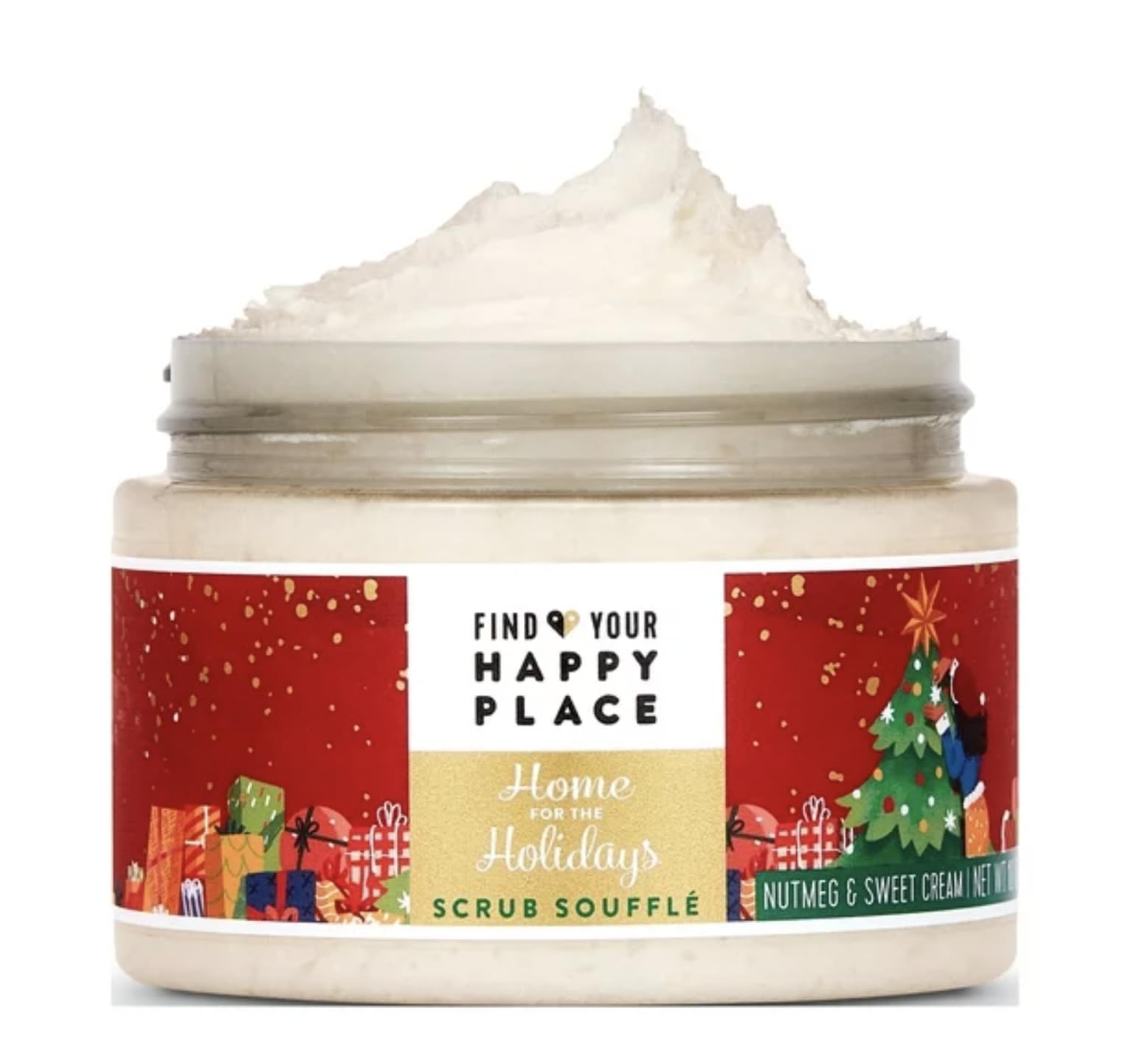Amazon.com : Find Your Happy Place Body Scrub Souffle Home For The ...