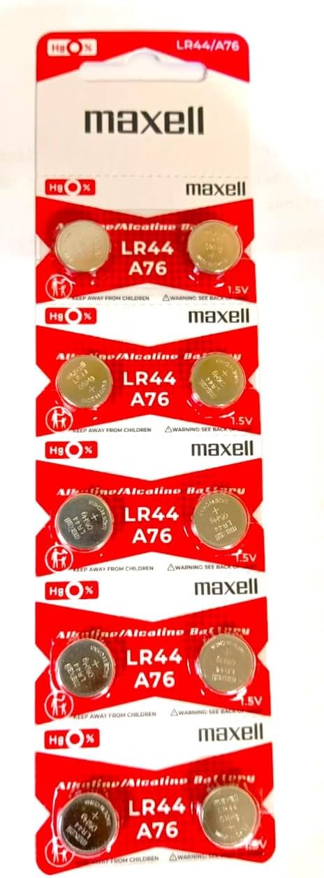 Amazon.com: Pack 2 LR44 Alkaline Batteries : Health & Household