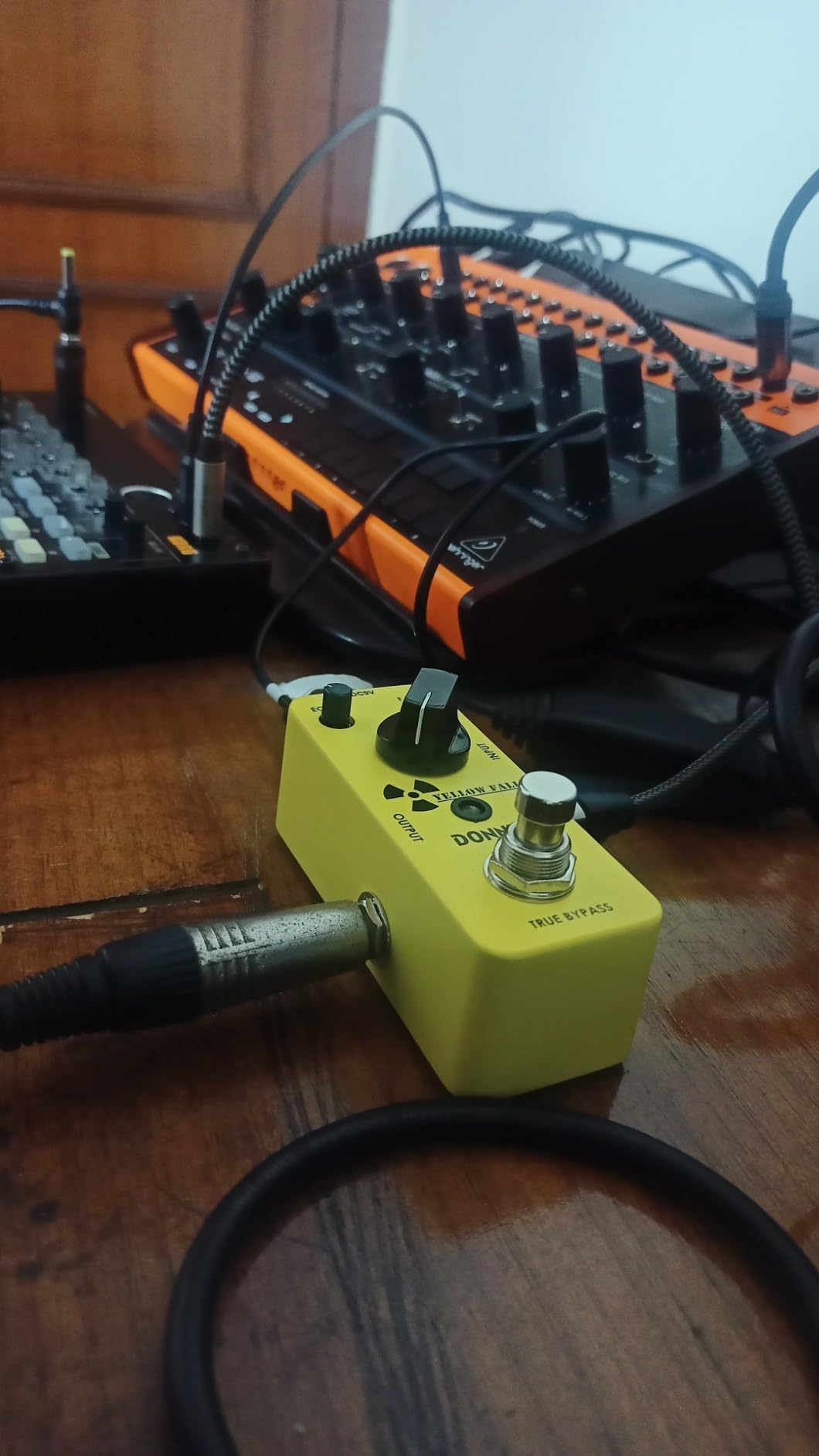 Donner Yellow Fall Vintage Pure Analog Delay Guitar Effect Pedal True ...