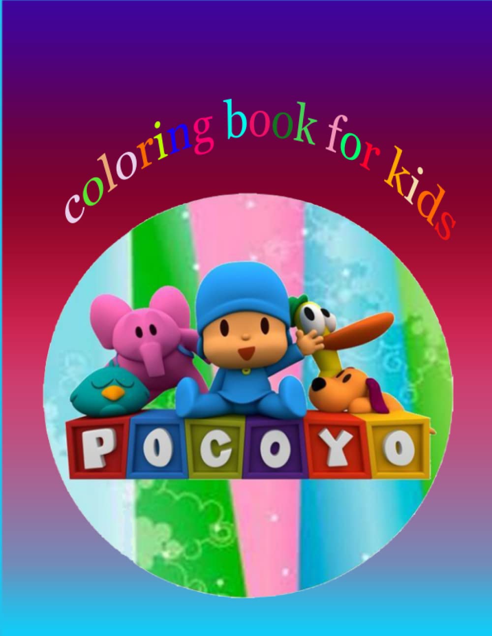 Pocoyo Coloring Book Pocoyo Coloring Book 50 Coloring Pages Kids ...