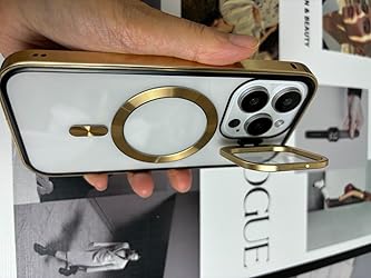 Amazon.com: YUNHUASM[Camera Invisible Stand & Slide Pop-up Lock Magnetic Privacy Case for iPhone ...