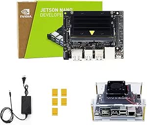 Jetson Nano 4GB B01 Developer Kit (SUB) with Official Jetson Module Artificial Intelligence ...