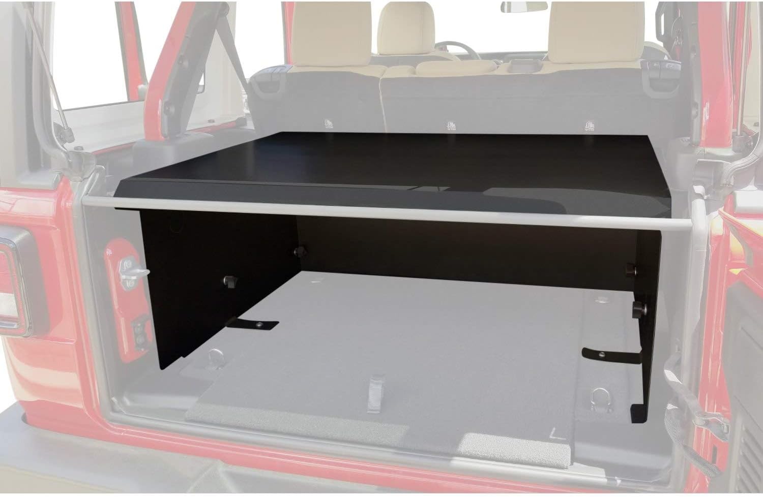 Amazon.com: Tuffy SECURITY DECK ENCLOSURE - 2018+ JEEP WRANGLER JL ...