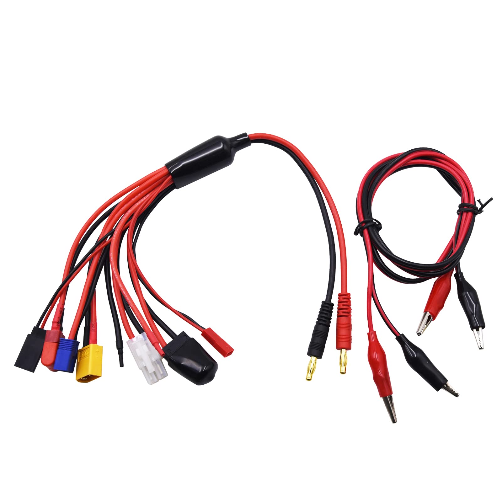 Buy Blomiky 1 Pack Alligator Clip Plug to Alligator Clip and 1 Pack 1 ...