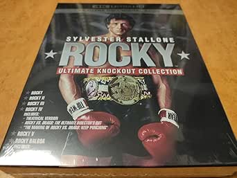 Amazon.co.jp: Rocky Ultimate Knockout Collection 4K Ultra HD + Blu-ray ...