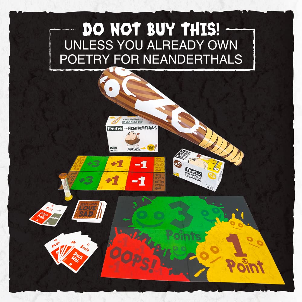 Buy Poetry for Neanderthals Expansion Pack by Exploding Kittens - Card ...