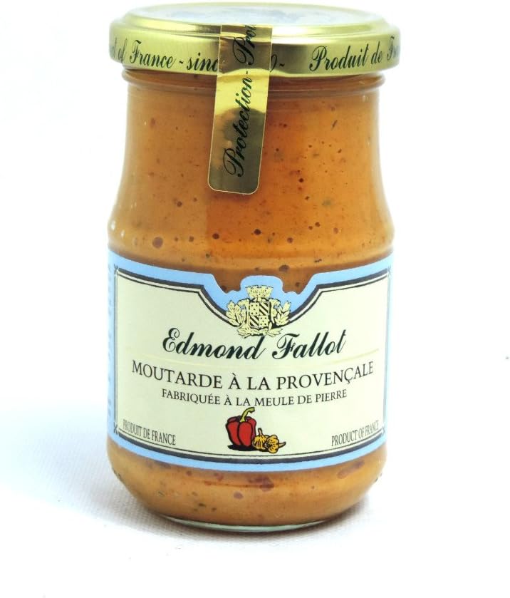 Edmond Fallot - Moutarde À La Provençale - 210g (Case of 12) : Amazon ...