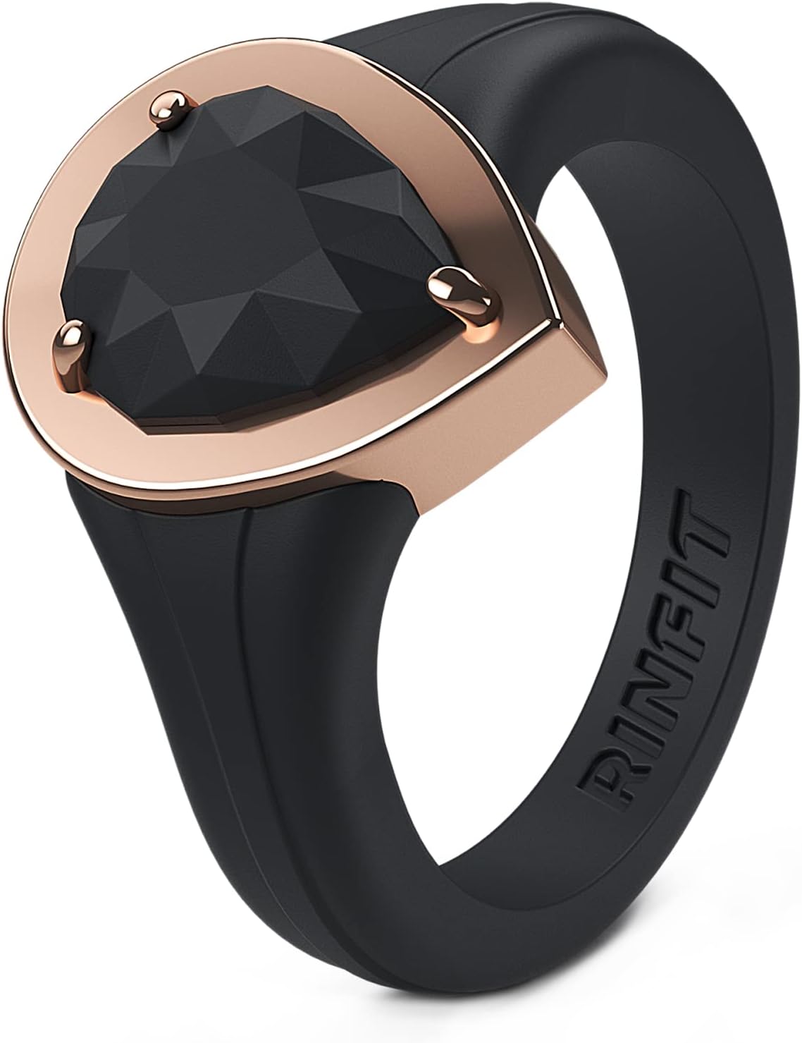 Amazon.com: Rinfit Women's Silicone Rings - Engagement or Promise Rings ...