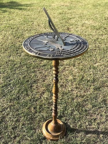 Amazon.com: REDSKY TRADER Garden Sundials Pedestal Display Stand Indoor ...