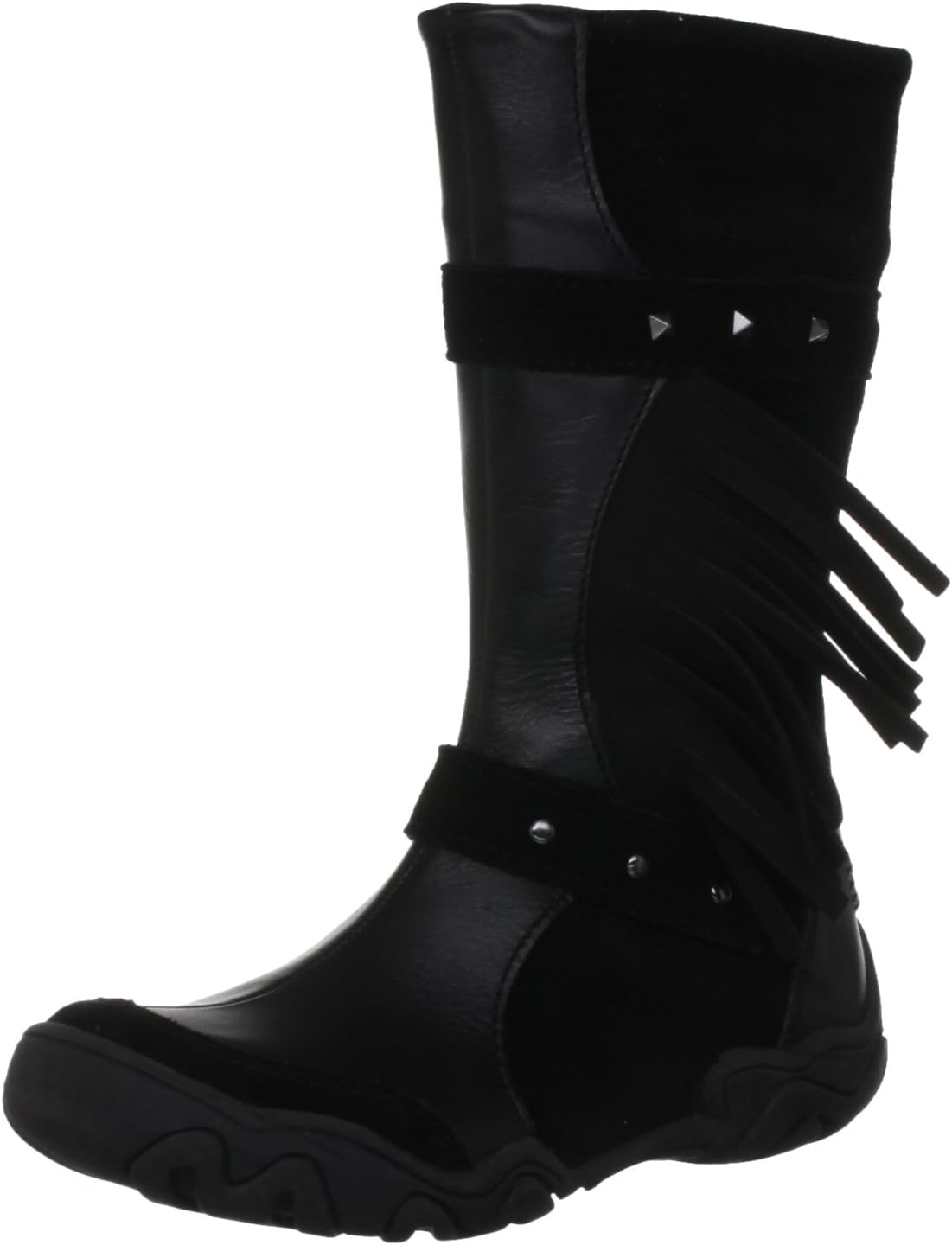 Amazon.com | umi (Little Kid/Big Kid) Kayley Boot,Black,32 EU/1 M US ...