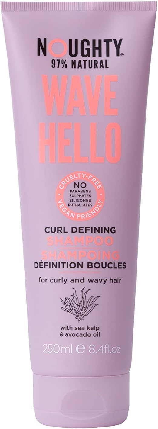 Noughty 97% Natural, Wave Hello Curl Defining Shampoo, 97% Natural ...