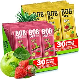 Amazon.com: BOB SNAIL Healthy Fruit Snacks for Adults & Kids