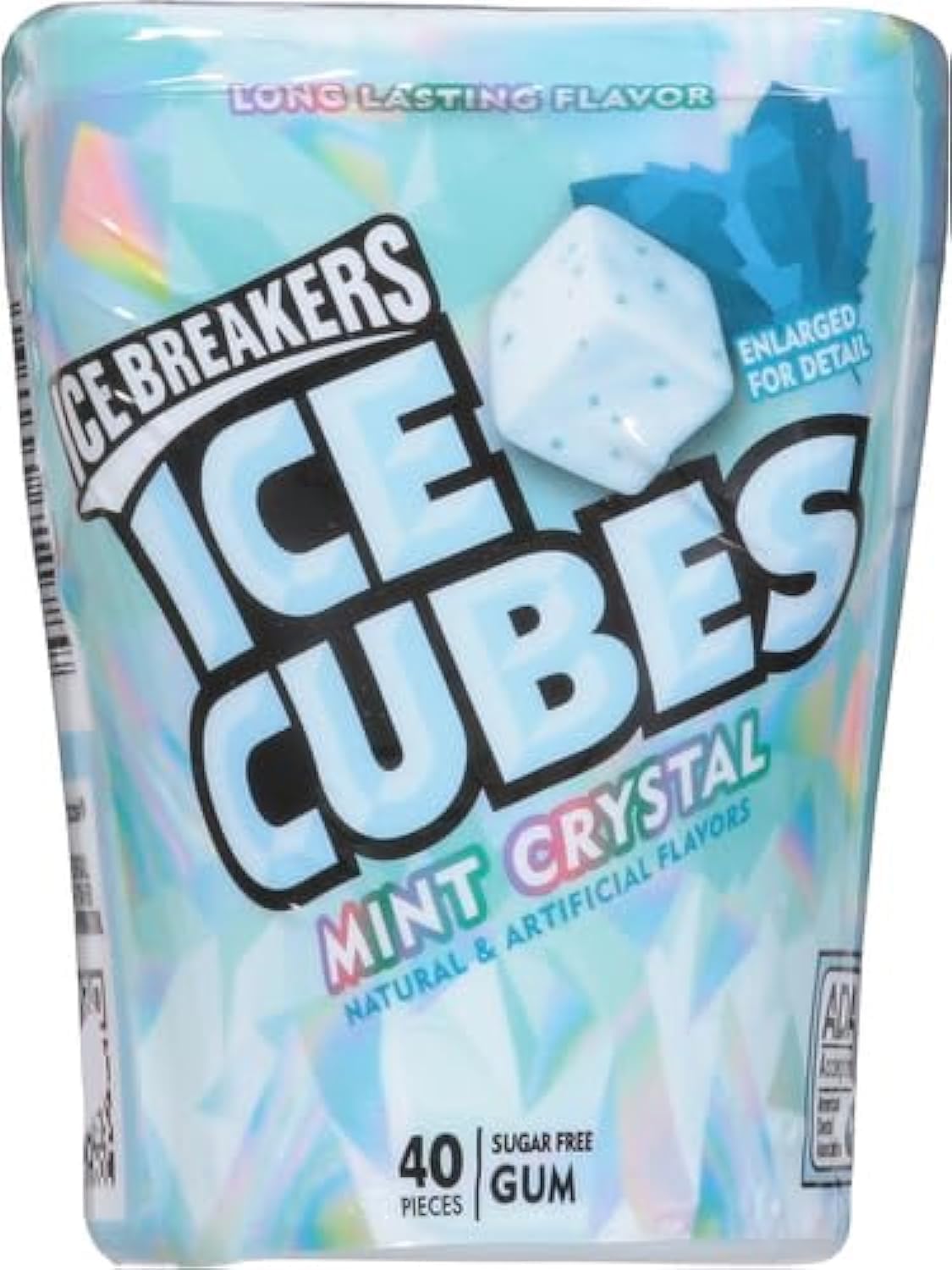 Amazon.com : Ice Breakers Ice Cubes Mint Crystal Gum : Grocery ...