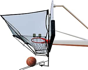 Amazon.com : LZMZMQ Basketball Rebound Net Return System Foldable ...