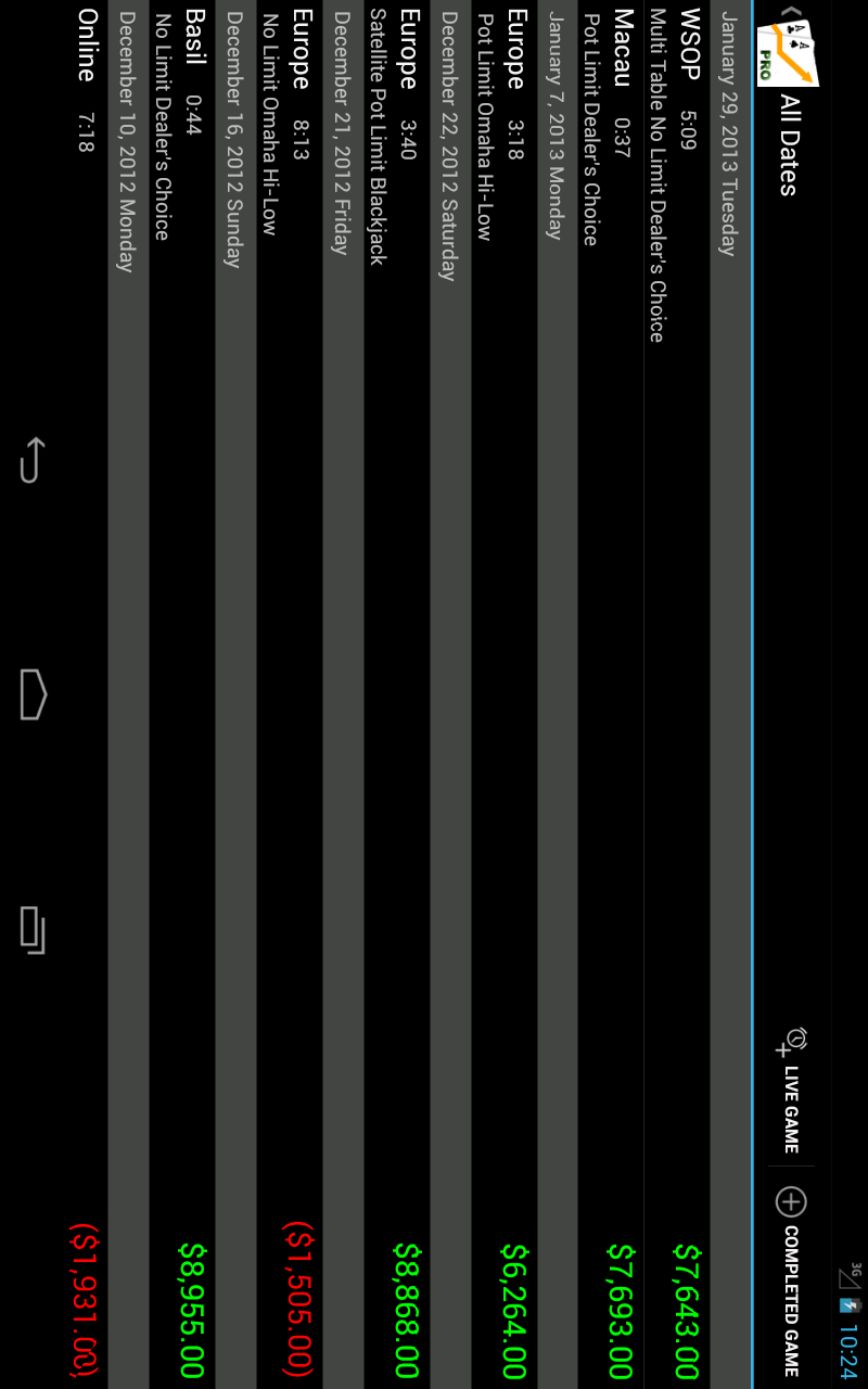 Poker Income ™ - Best Bankroll Tracker - App on Amazon Appstore