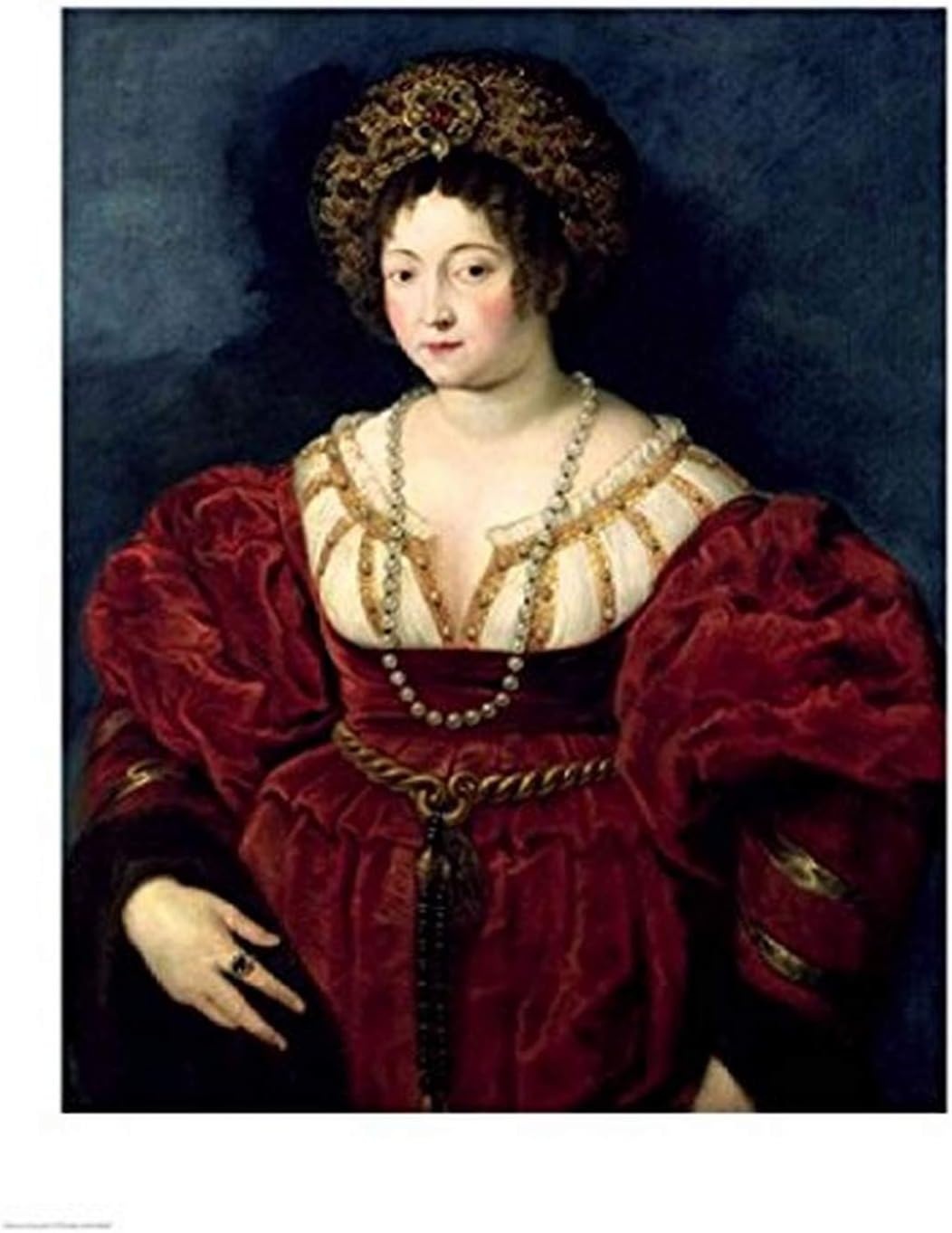 Amazon.com: Posterazzi Posthumous portrait of Isabella d'Este Poster ...