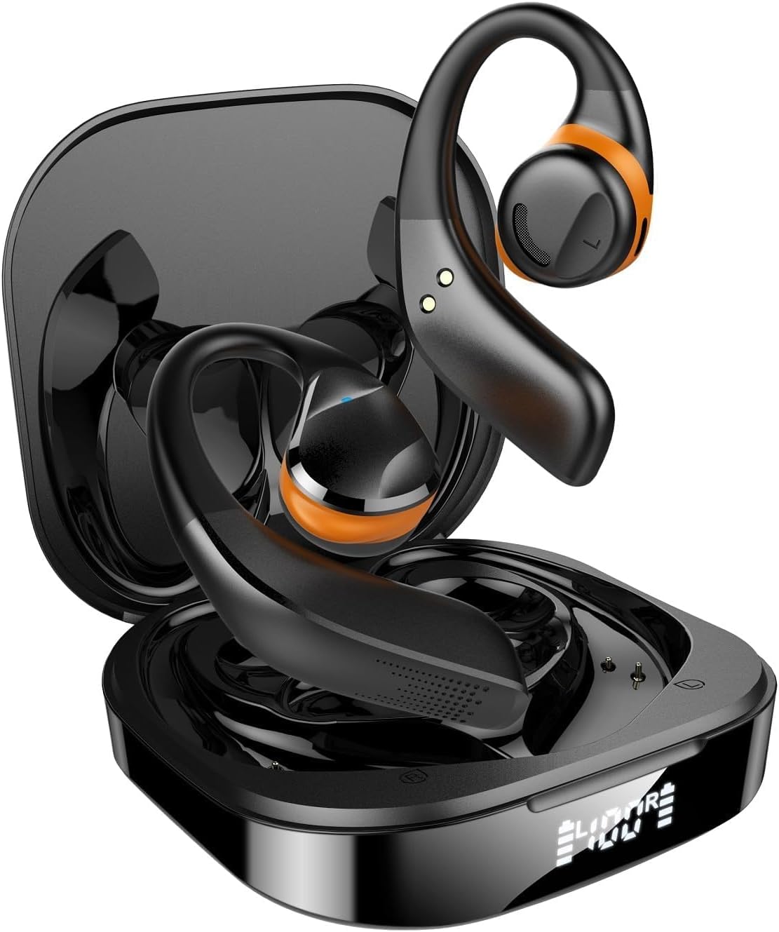 Amazon.com: EKSA Open-Ear Bluetooth Headphones Air Conduction Wireless ...