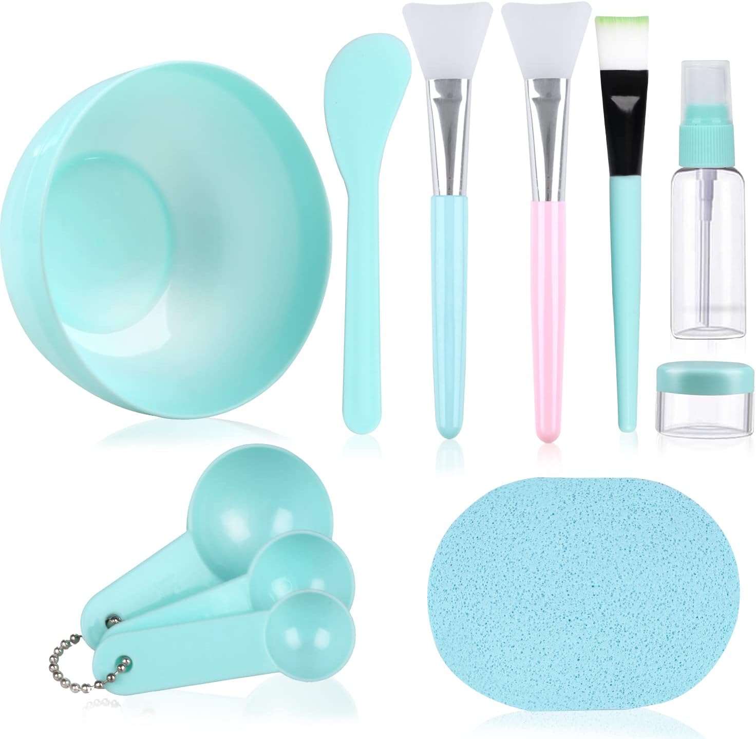 Amazon.com : Face Mask Mixing Bowl Set, Facial Mask Mixing Tool Kit ...