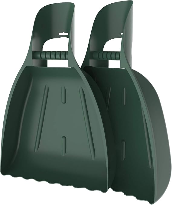 Amazon.com : Leaf Scoops Hand Rakes - Lightweight, Durable Grabber Tool ...