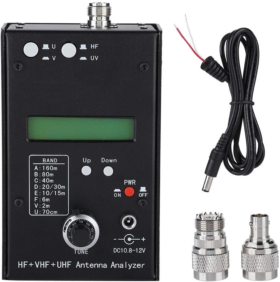 Amazon.com: Antenna Analyzer, HF+VHF+UHF Antenna Analyzer SWR Antenna ...