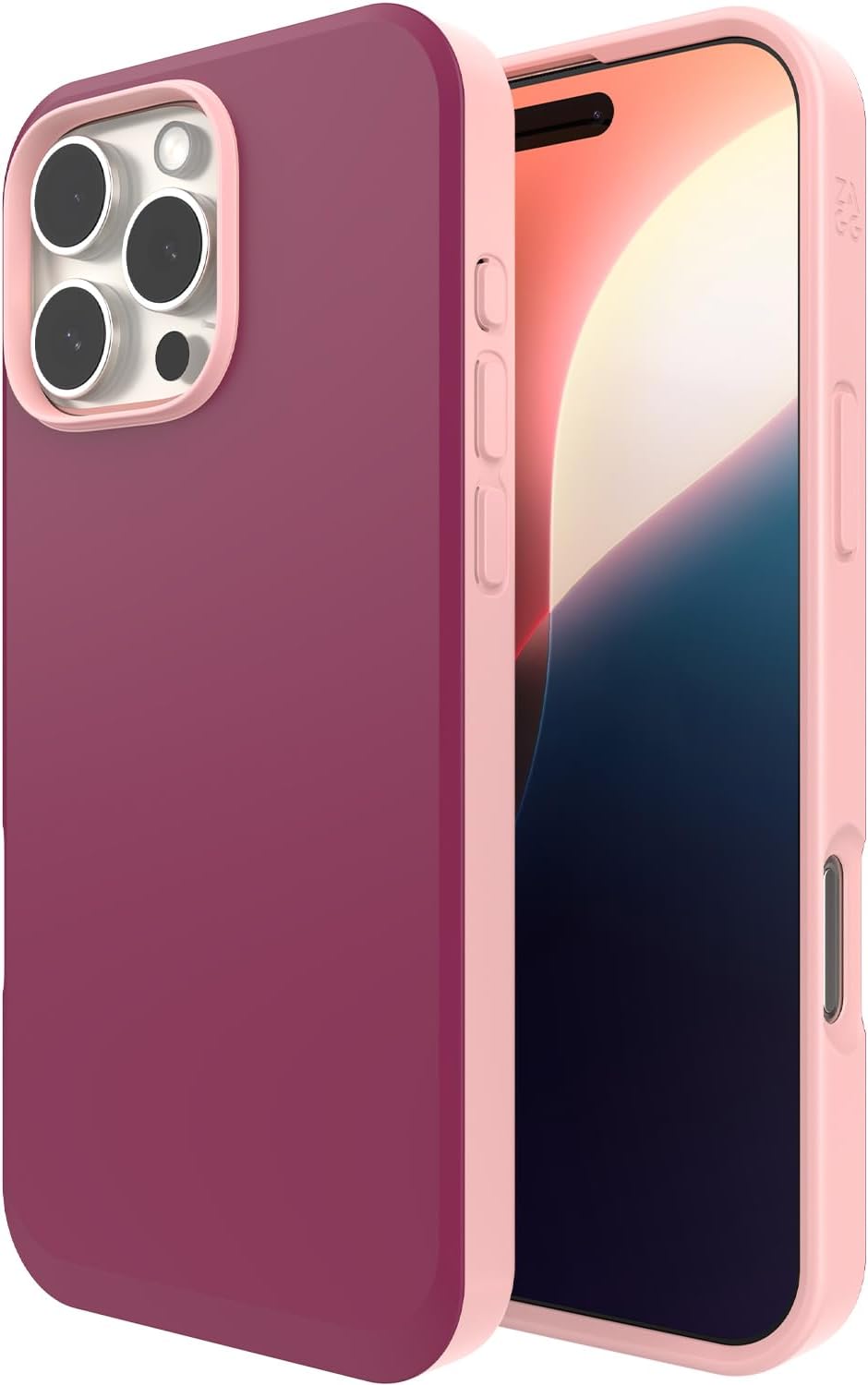 Amazon.com: ZAGG Milan Snap Case for iPhone 16 Pro Max - Color Changing ...