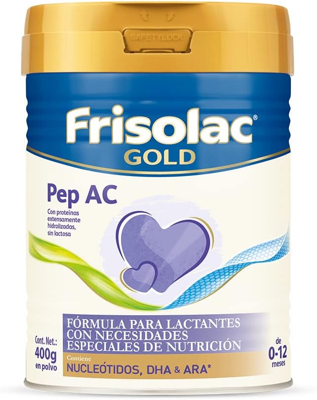 FRISOLAC Nueva Imagen Fórmula láctea Infantil Gold PEP AC (de 0 a 12 ...