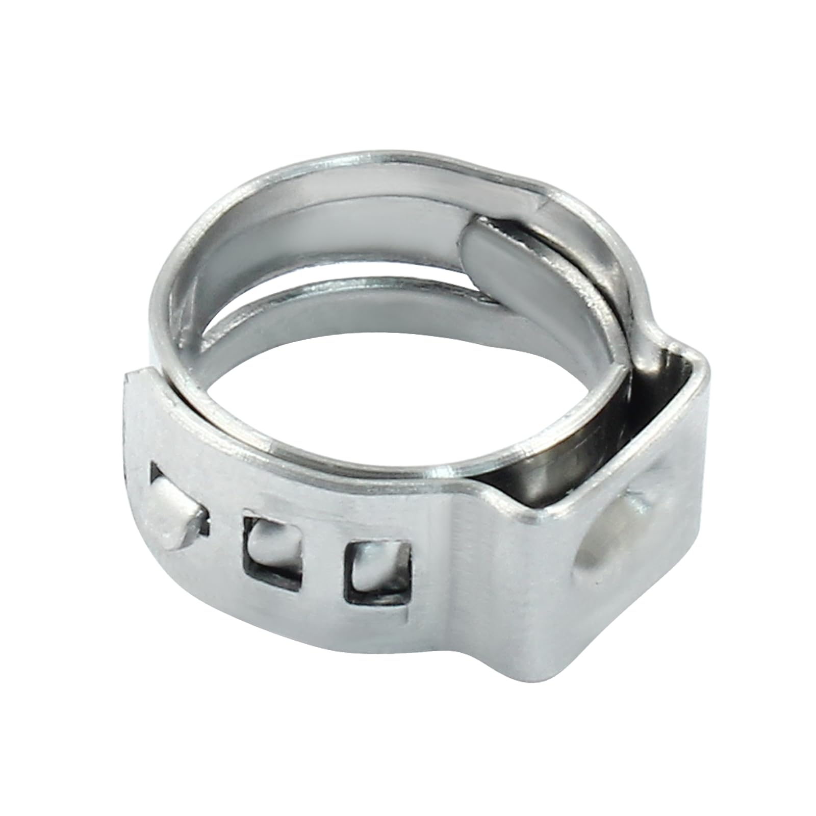 Snapklik.com : 50 Pcs Single Ear Hose Clamp 10.3mm-12.8mm, Hose Crimp ...