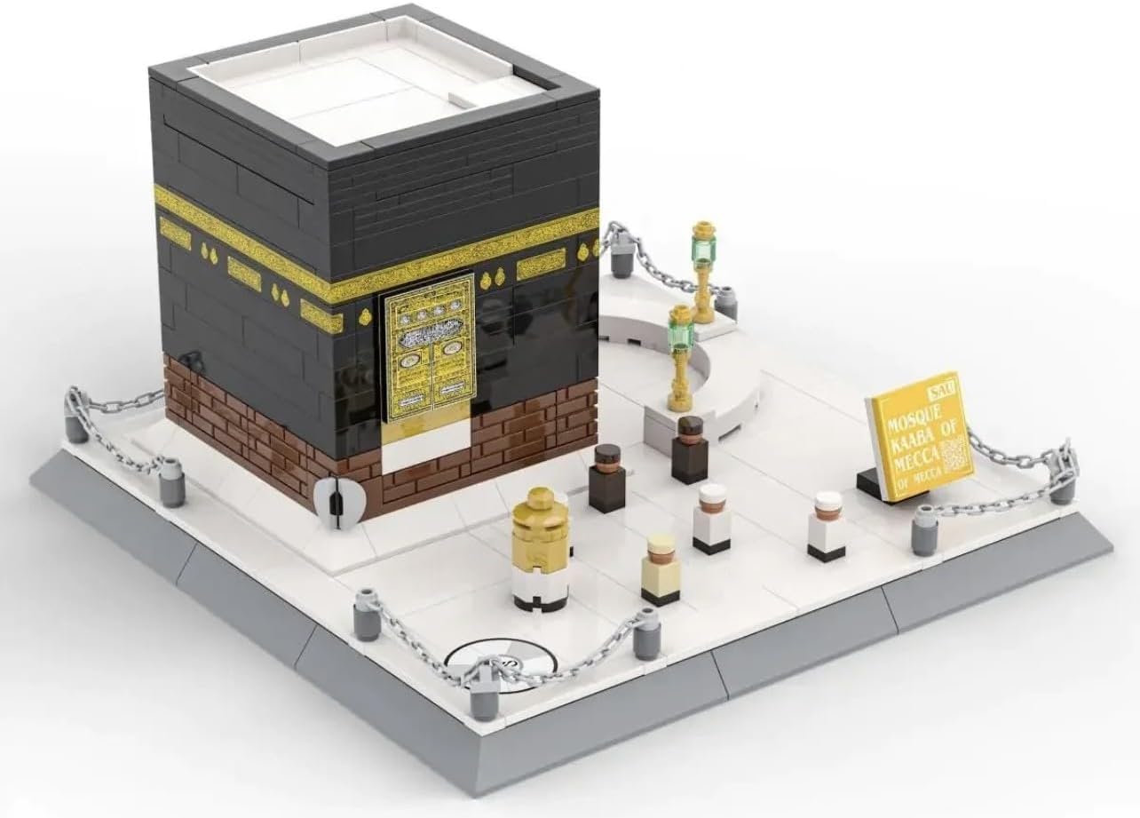 Alif and Friends Masjid Al Haram Building Blocks Set - 2000+ Pcs Grand ...
