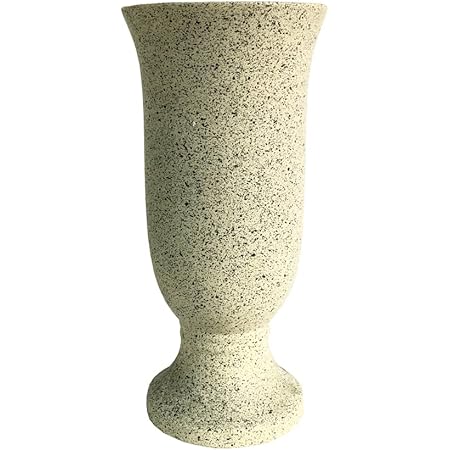 Amazon.com: In Ground Grave Vase Cemetery Vase Grave Decoration ...