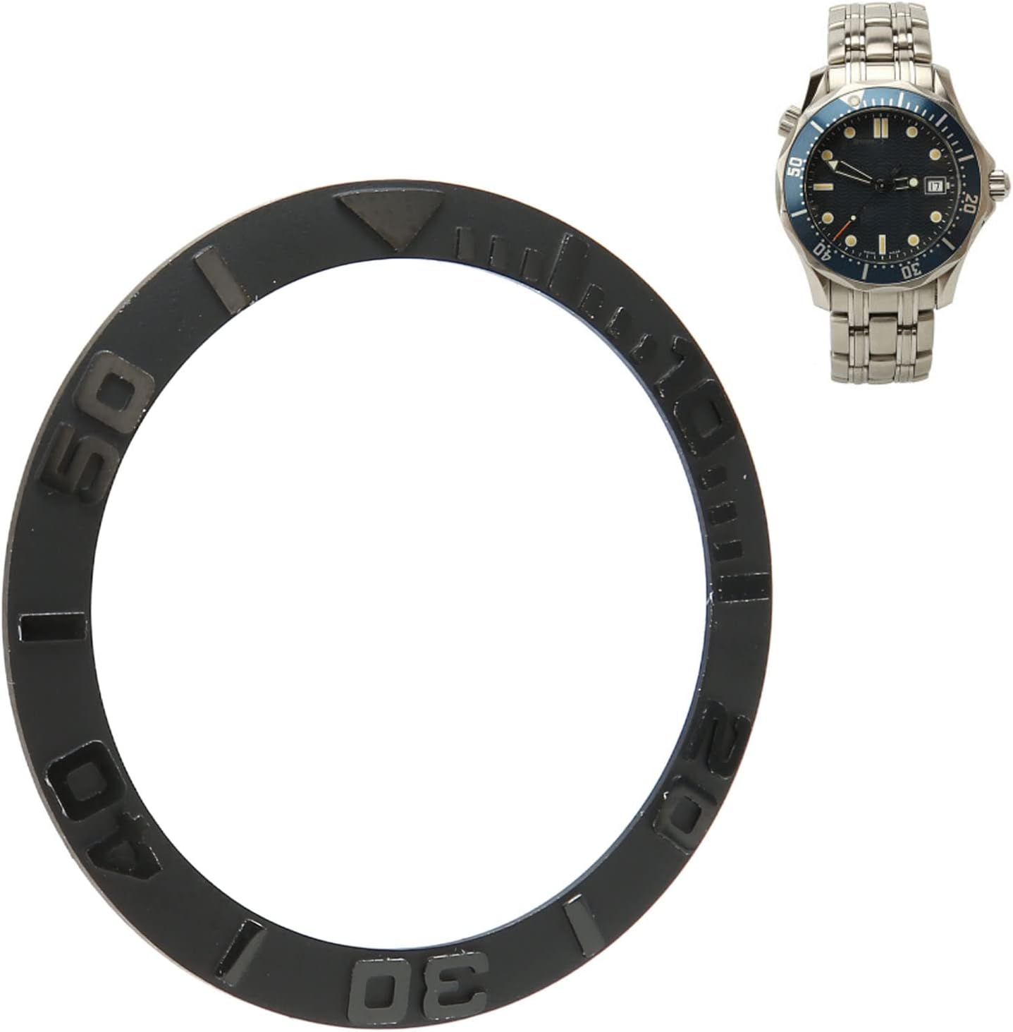 Amazon.com: Ceramic Bezel Insert 38mm, Watch Bezel Replacement Part ...
