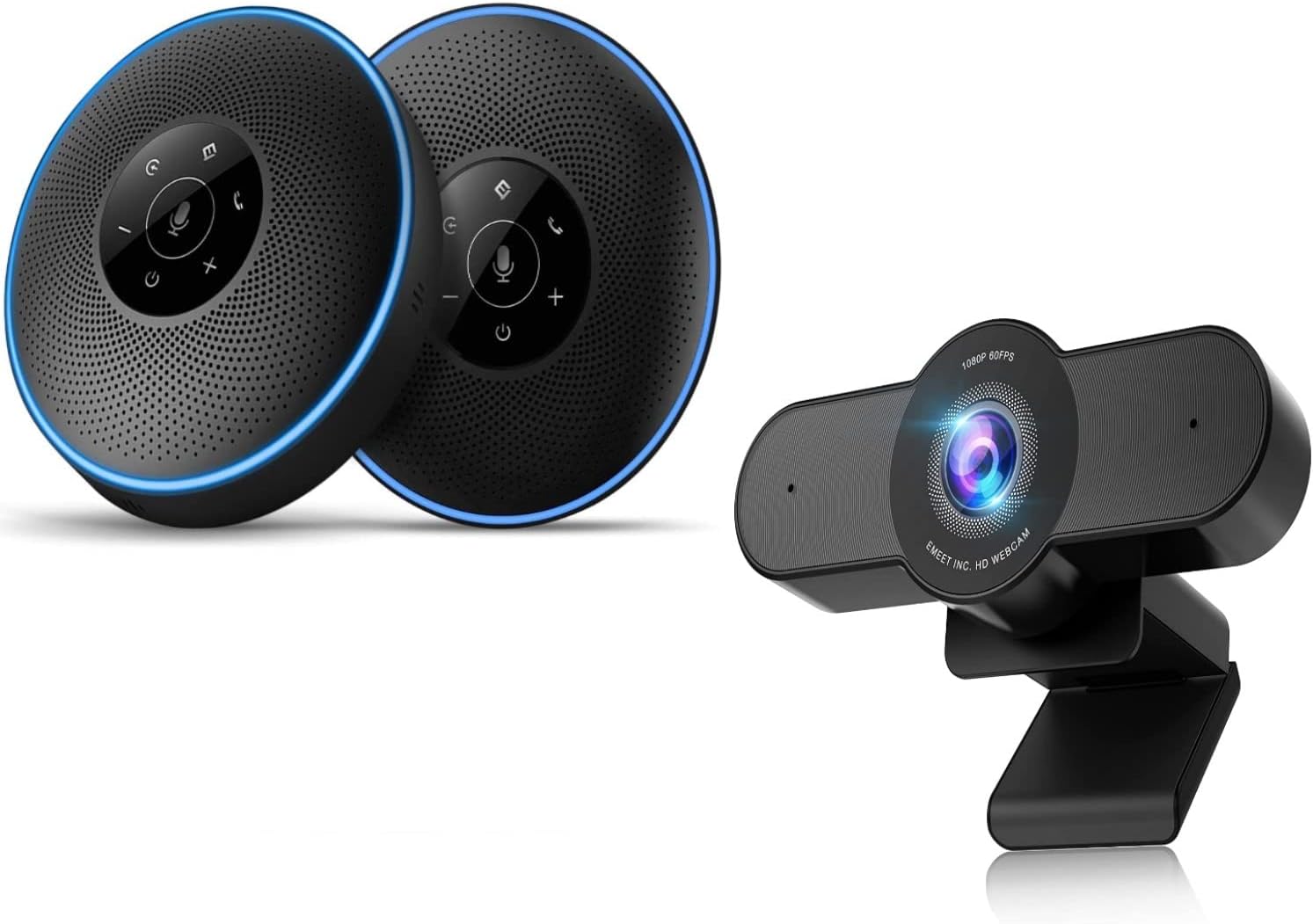 Amazon.com: Bluetooth Speakerphone -Daisy Chain/Use Alone up to 16 ...