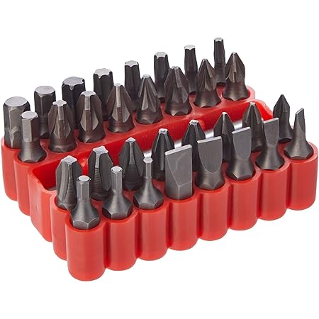 Rolson 30247 Screwdriver Bit Set - 33 Pieces : Amazon.co.uk: DIY & Tools