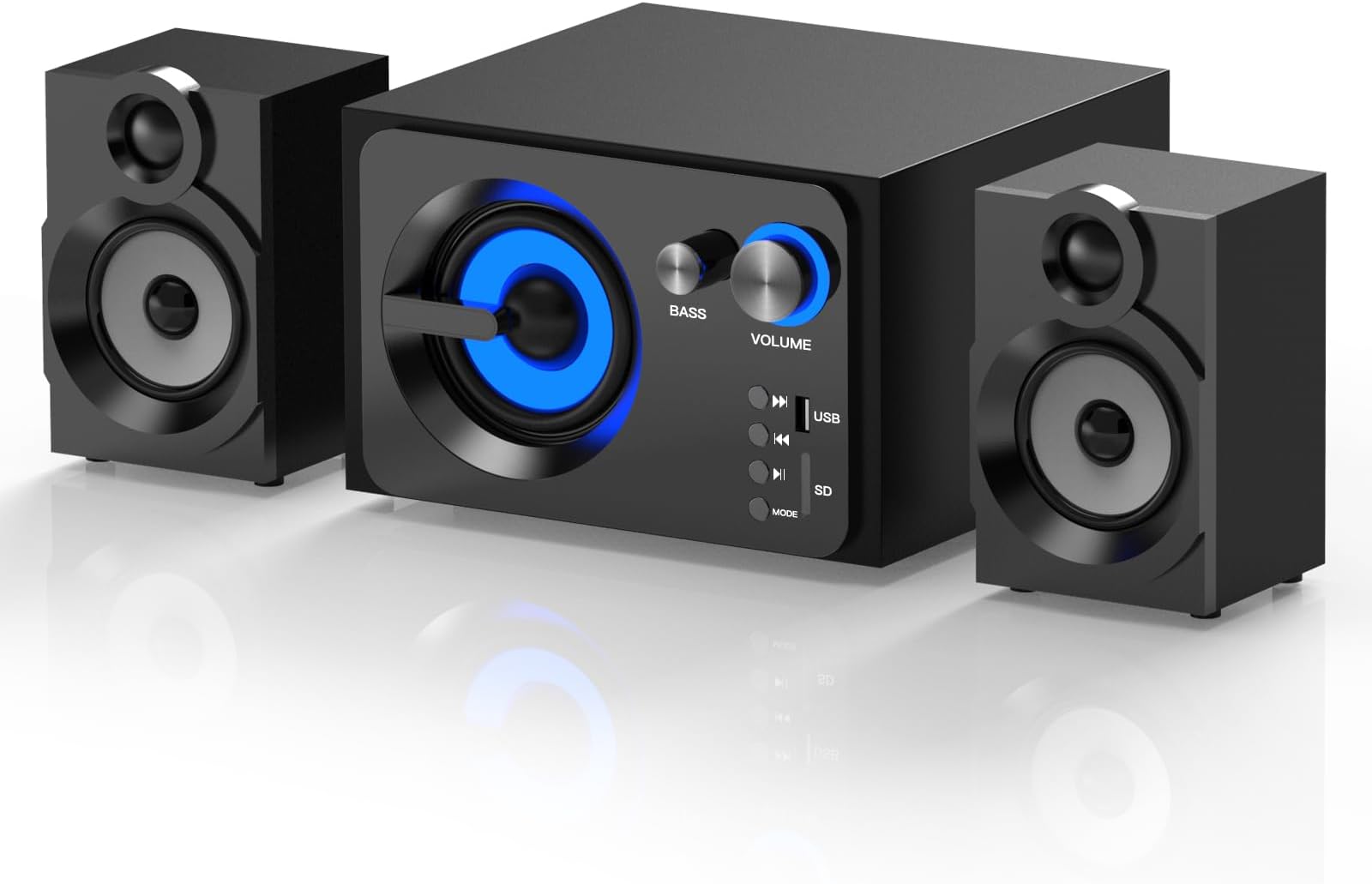 Amazon.com: FIFINE Computer Speakers System with Subwoofer, Gaming ...