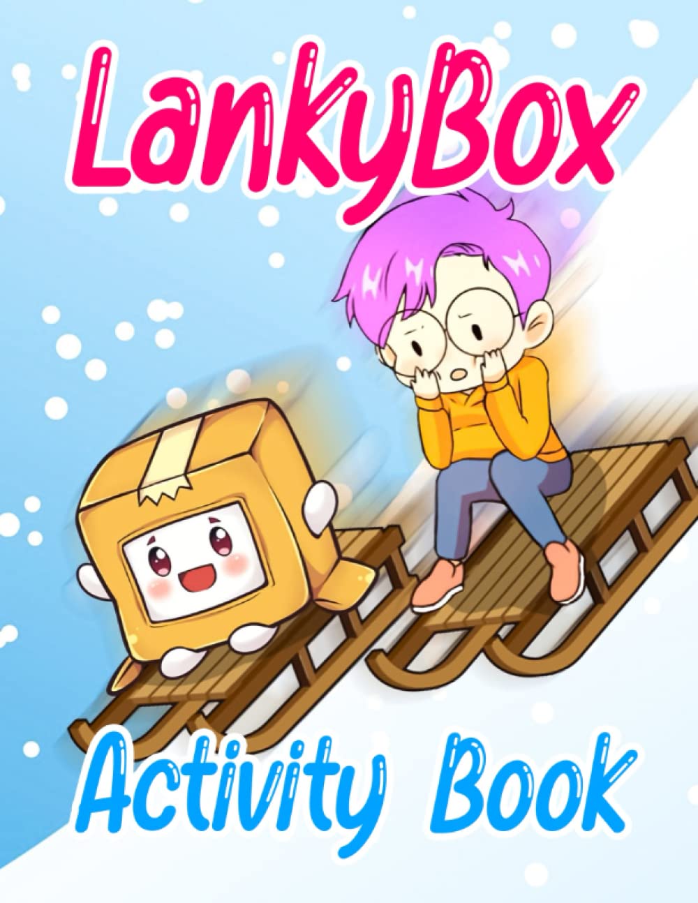 Lankybox Activity Book Premium Coloring Pages With Characters And ...