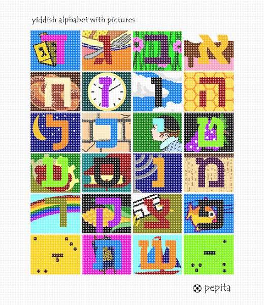 Yiddish Alphabet Chart Just The Evolution Of The Alphabet