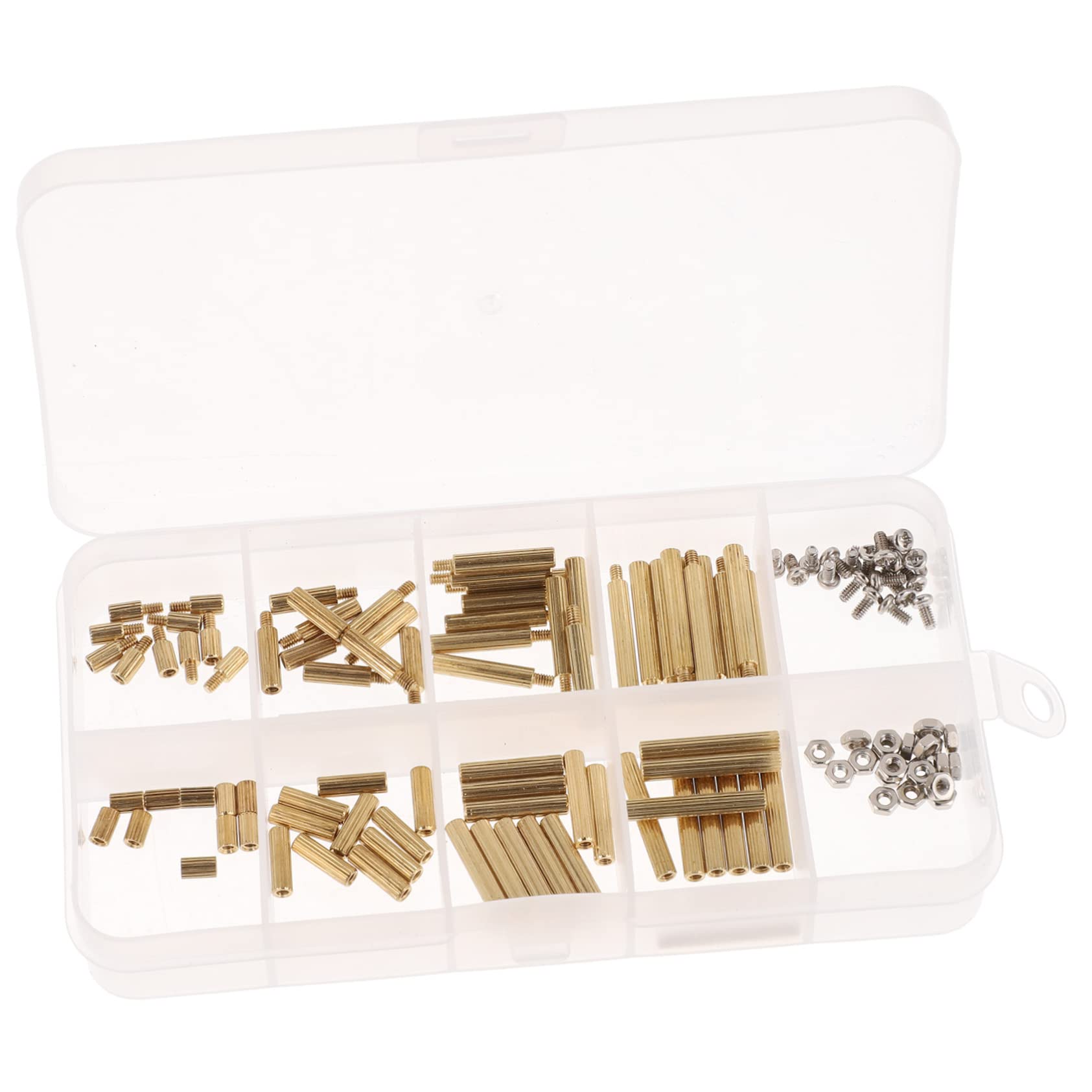 Amazon.com: Housoutil 120pcs PCB Bracket Screws Laptop Wall Mount ...