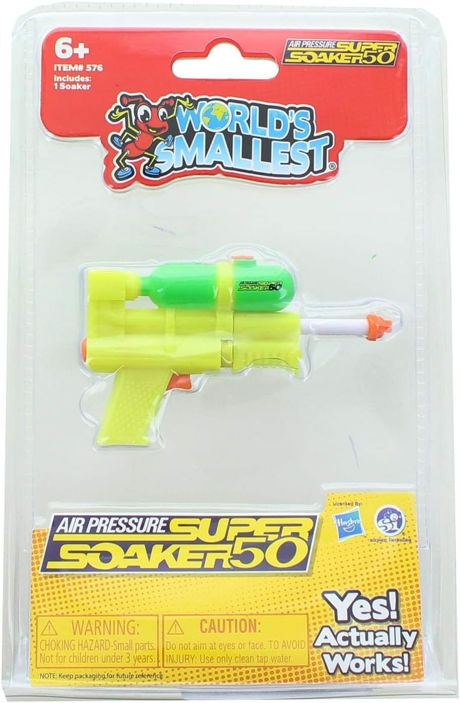 World's Smallest Super Soaker Water Squirters Set of 2 Barrage and Air ...