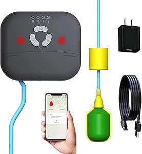 LUCKYDUO WiFi Sump Pump Alarm, Smart Water Level Alert with App ...