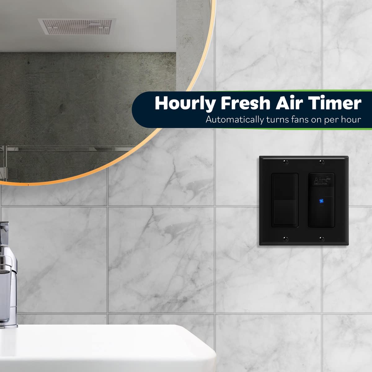Snapklik.com : Air Circulator Timer Switch, Neutral Wire Required ...