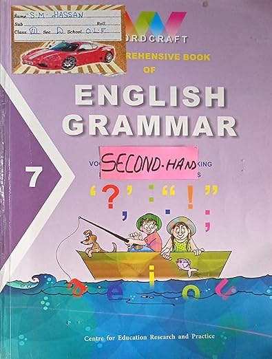 Comprehensive Book Of English Grammar Class 7 (Second Hand & Used Book ...